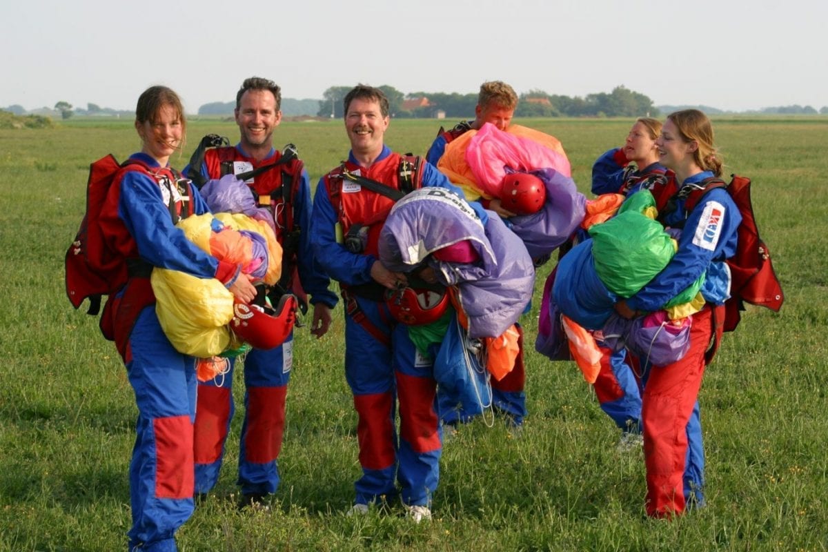 SLC: Static Line Course - Paracentrum Texel - Parachute springen