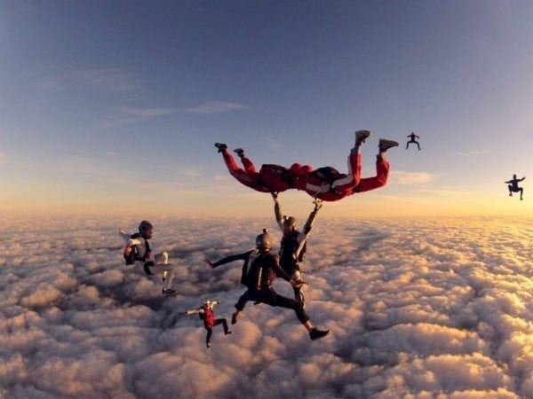 Skydiving over Texel, THE Place for Skydiving